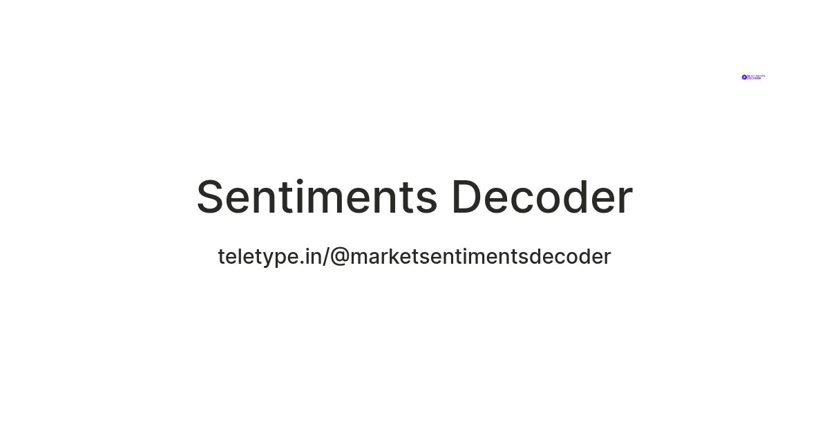 Sentiments Decoder — Teletype 1228