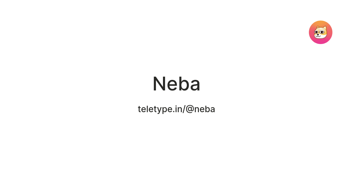Neba — Teletype 7594