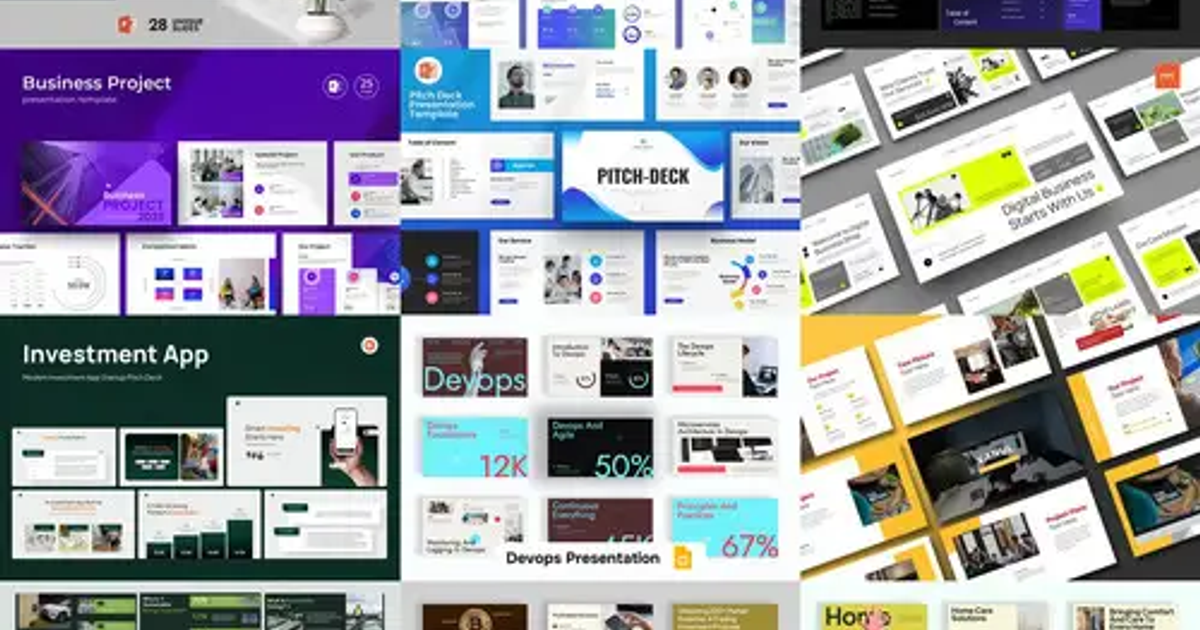 24 PowerPoint Templates Bundle 2 — Teletype